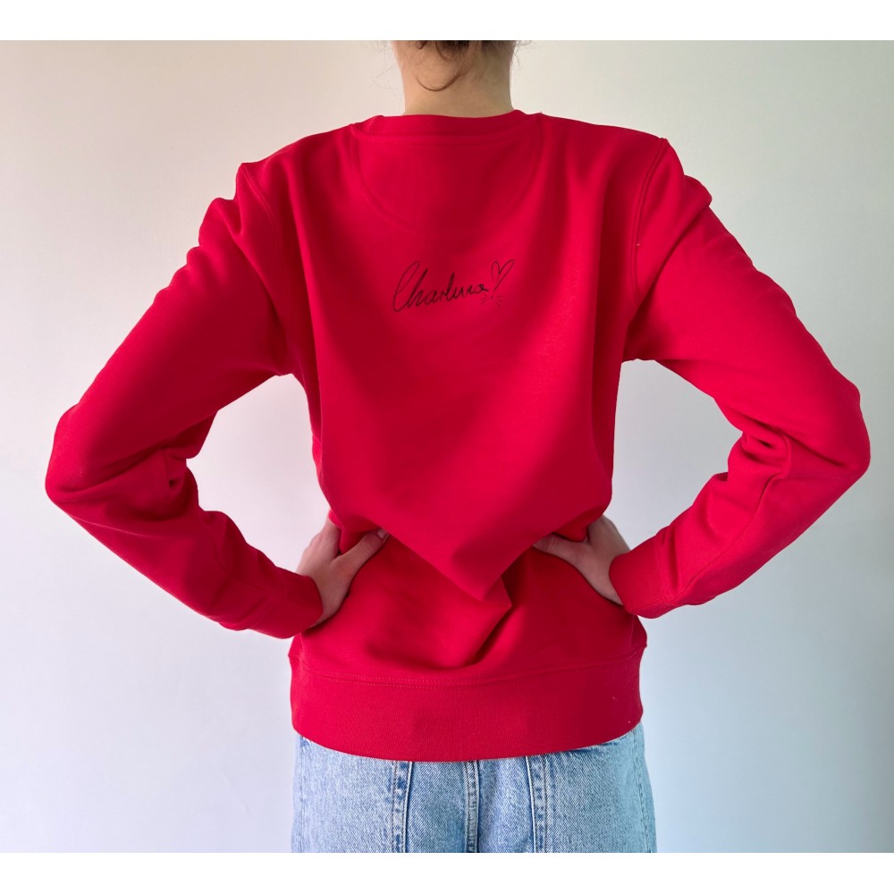 BLUZA UNISEX CHARLUNA NADRUK SUMMER VIBES - diwu.pl